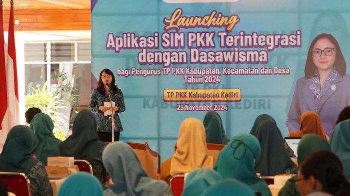 Optimalkan Pengelolaan Data, TP PKK Kabupaten Kediri Luncurkan Aplikasi ...
