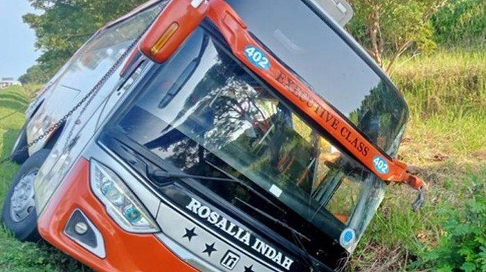 Bus Rosalia Indah yang Kecelakaan di Tol Batang-Semarang Hendak ke Ponorogo, Sopir Mengaku ...
