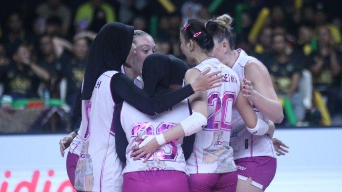 Cara Nonton Live Streaming Popsivo Polwan vs Jakarta Electric PLN Final Proliga Live Moji Yolla ...