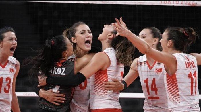 Jadwal Live Siaran FIVB 2023 Road to Paris Brazil vs Turkiye Jumat Live Moji TV Jam 14.00 WIB ...