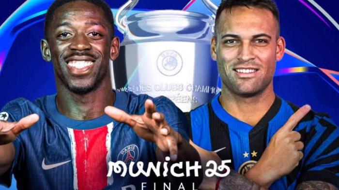 Jadwal Final PSG vs Inter Milan di Liga Champions 2025 Live SCTV Malam Ini Jam 02.00 WIB ...