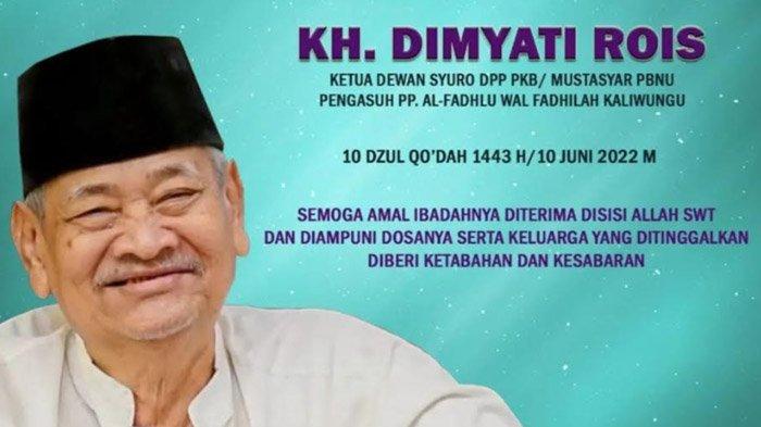 Berita Topik KH Dimyati Rois Meninggal Dunia Terbaru Hari Ini ...