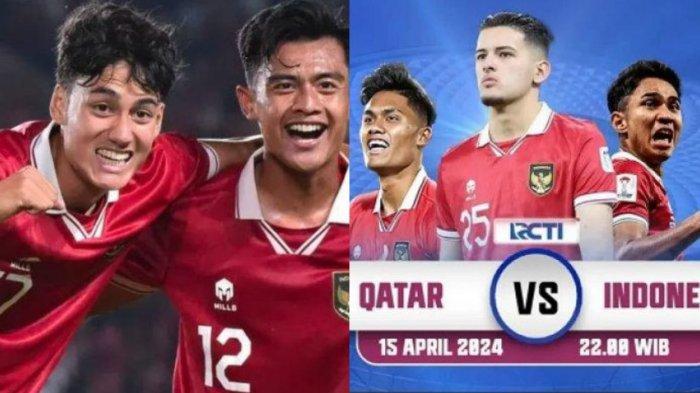 LINK Nonton RCTI! Cara Nonton Live Streaming Timnas U-23 Indonesia vs Qatar Piala Asia U23 24 ...