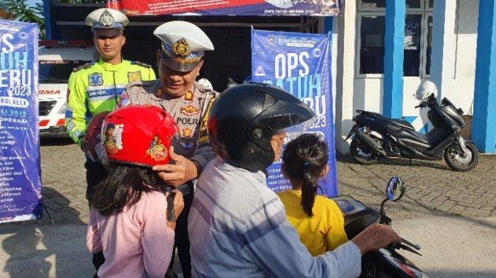 Jenis Pelanggaran Lalu Lintas di Trenggalek Selama Operasi Patuh Semeru - Tribunmataraman.com