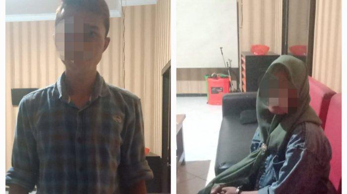 Pasutri Gresik Keliling Rumah Di Lamongan Curi Handphone 5 Anaknya