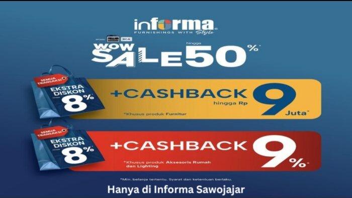 Promo Wow Sale Informa Sawojajar Resmi Diperpanjang, Intip dan Catat Benefitnya ...