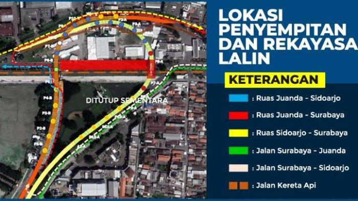 Panduan Rekayasa Lalu Lintas Flyover Aloha, Pengguna Jalan Surabaya - Sidoarjo Waspadai Hal Ini ...