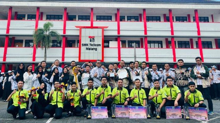 Gelegar Panen Medali SMK Telkom Malang dalam Lomba Kompetensi Siswa ...