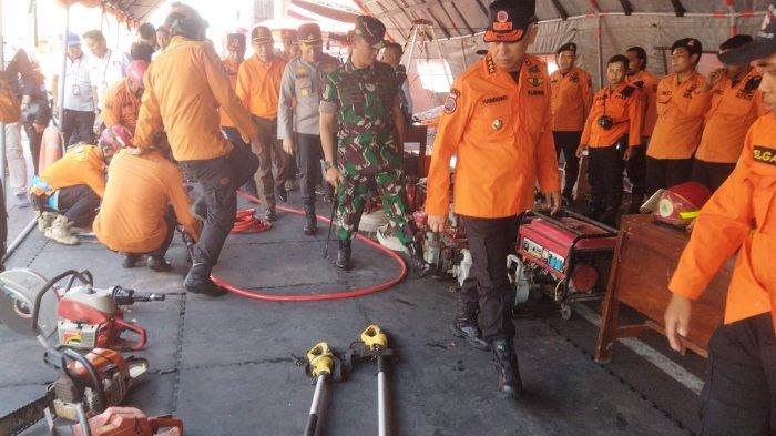 Pemkab Nganjuk Cek Pasukan dan Perlengkapan Kesiapsiagaan Bencana di BPBD - Tribunmataraman.com