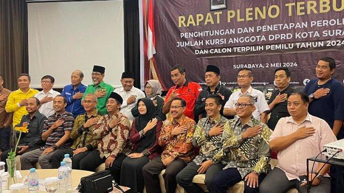 Daftar Lengkap 50 Caleg Terpilih Untuk DPRD Kota Surabaya 2024-2029, Ada 17 Nama Baru ...