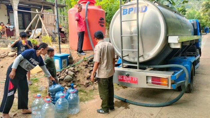 2 Desa di Trenggalek Krisis Air Bersih, Ratusan Warga Terdampak - Tribunmataraman.com