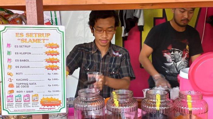 Es Setrup 'Slamet' Viral di Kediri, Nostalgia Minuman Tempo Dulu ...