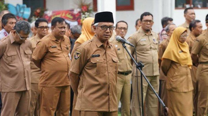 Gus Qowim Pimpin Apel Perdana, Ajak ASN Pemkot Kediri Satukan Tekad Wujudkan Kota Kediri MAPAN ...