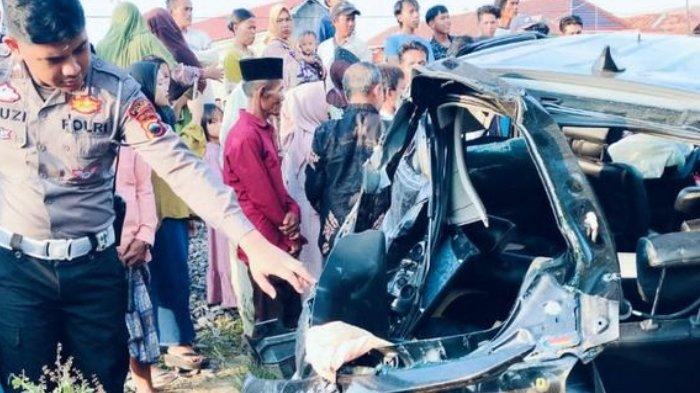 Ibu dan Anak Tewas Tertabrak KA Saat Hendak Silaturahmi Lebaran, Sopir Selamat Meski Mobil ...