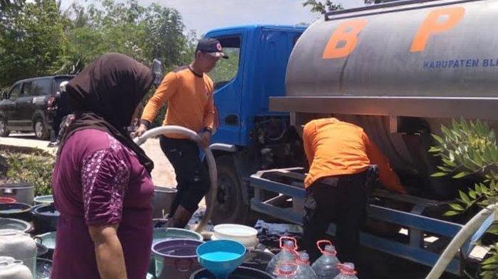 Kekeringan di Kabupaten Blitar Meluas, 648 KK dari 3 Desa di 2 Kecamatan Krisis Air Bersih ...