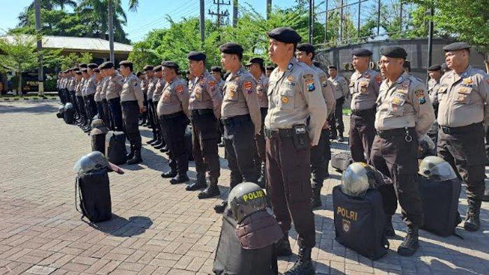 Jelang Pilkada Nganjuk 2024, Polres Nganjuk Tambah Porsi Latihan Fisik dan Dalmas Untuk Anggota ...