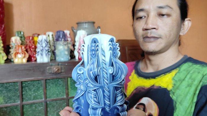 Melihat Kerajinan Lilin Ukir Karya Pria Kota Blitar, Ramai Pesanan ...