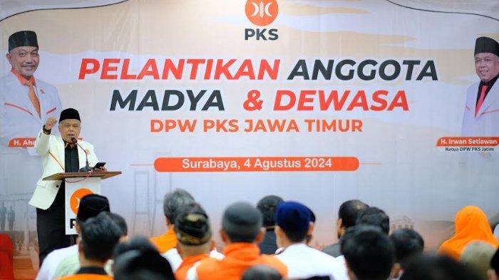 PKS Lantik Ratusan Anggota, Akan Diterjunkan Untuk Menangkan Khofifah-Emil di Pilgub Jatim 2024 ...