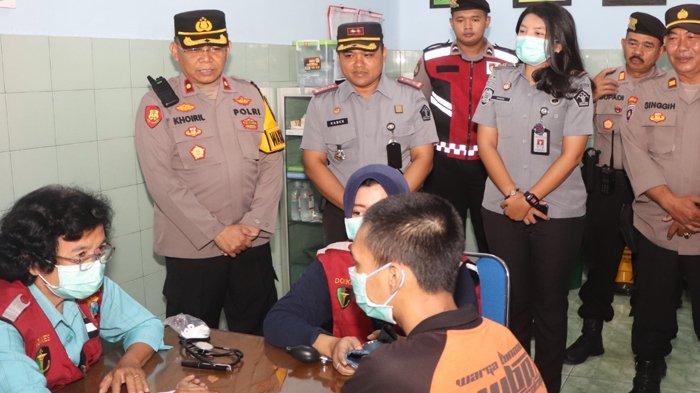 Polres Trenggalek Lakukan Pemeriksaan Keseahtan Untuk Tahanan yang Dititipkan ke Rutan ...
