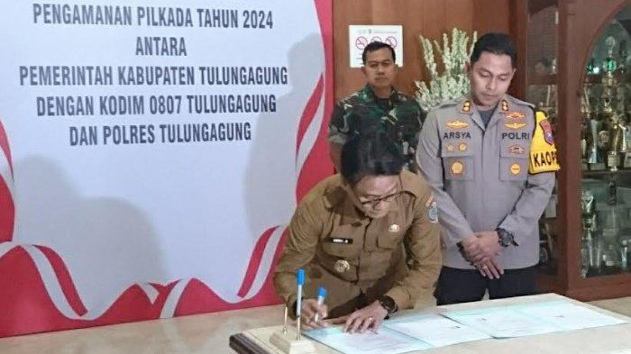 Pemkab Tulungagung Hibahkan Dana Rp 5 Miliar ke Polri dan TNI Untuk Pengamanan Pilkada 2024 ...