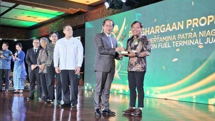 Patra Niaga Regional Jatimbalinus Sabet 3 Predikat EMAS PROPER 2024 Dari Kementerian LHK ...