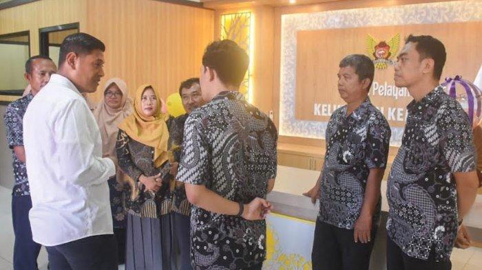 Ada Nuansa Kearifan Lokal di Kantor Kelurahan Kemasan Kota Kediri yang Baru Diresmikan Wali Kota ...