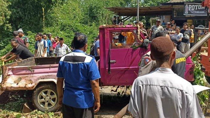 Kesaksian Warga Soal Pikap Pengangkut Kotak Suara Pemilu 2024 Terjun ke Sungai di Blitar ...