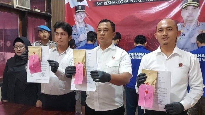 Polres Pasuruan Tangkap 6 Pengedar Sabu Kelas kakap,dan Menyita Sejumlah Barang Bukti ...