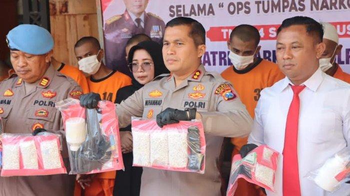 Operasi Tumpas 2023 di Nganjuk, Polisi Tangkap 10 Pengedar Narkoba dan Obat Terlarang ...