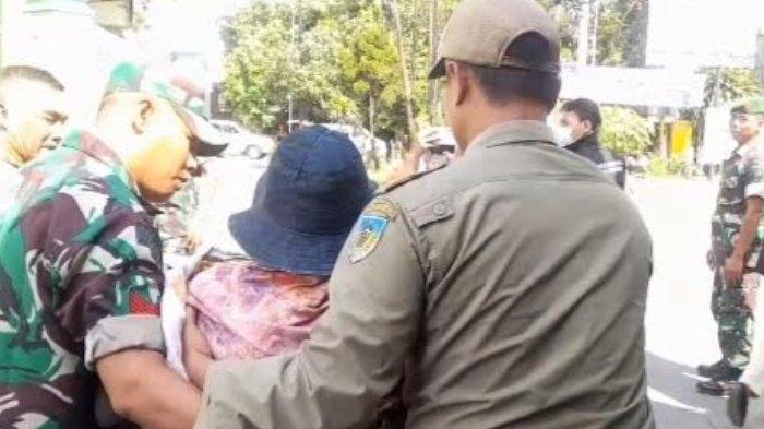 Razia Gelandangan dan Pengemis di Kabupaten Kediri, Tim Gabungan Amankan Pasutri Bawa Balita ...