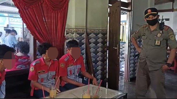 Cari Pelajar Bolos, Satpol PP Kabupaten Madiun Menggelar Operasi Sayang Anak - Tribunmataraman.com
