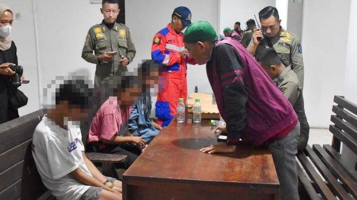 Satpol PP Surabaya Amankan Sejumlah Remaja yang Sedang Pesta Miras Saat Ramadan ...