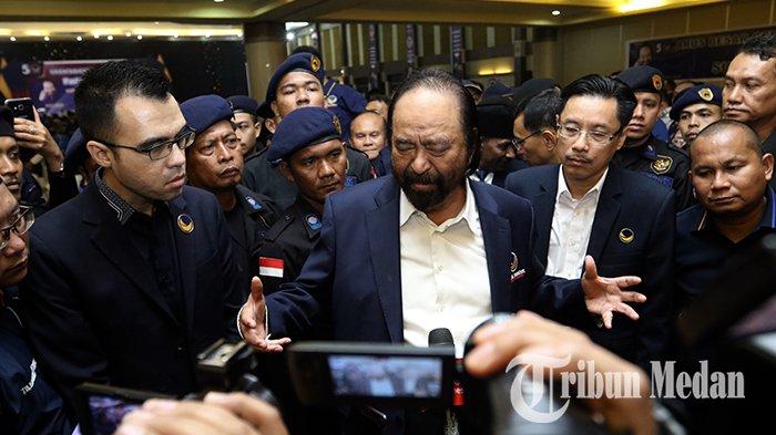 Berita Foto: Surya Paloh Membuka Acara Orientasi Bacaleg se-Sumut Partai NasDem Jelang Pemilu ...