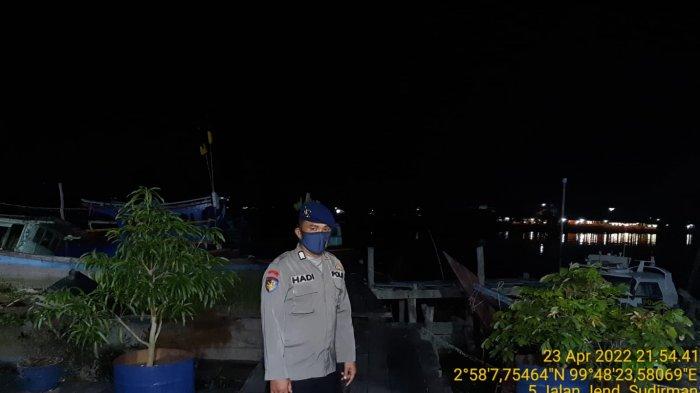 Personel Satpol Airud Polres Tanjungbalai Kejar dan Hentikan Kapal Tanpa Nama - Tribun-medan.com