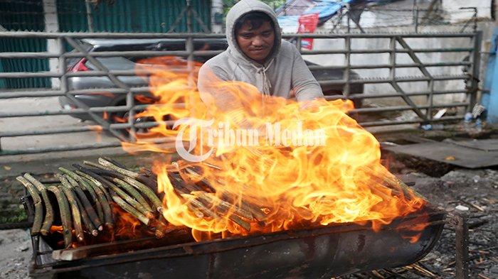 Berita Foto: MAKANAN Tradisional Khas Batak Mandailing, Pakat Bakar ...