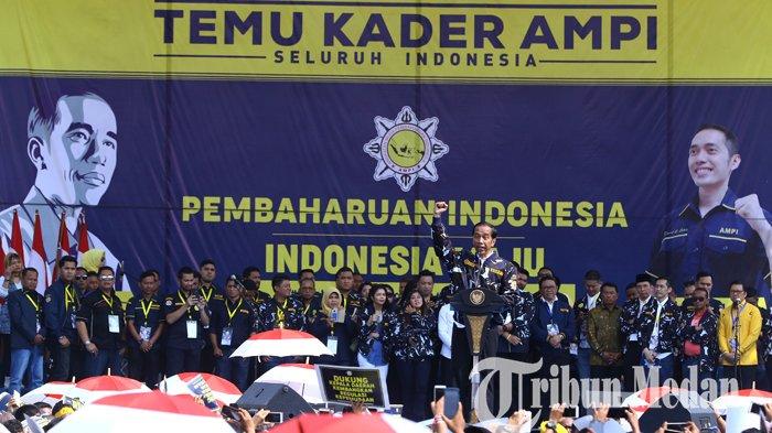 Foto-Foto Jokowi Hadiri Temu Kader Angkatan Muda Pembaharuan Indonesia ...