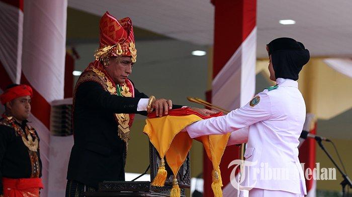 Berita Foto: Upacara HUT Kemerdekaan ke-78 RI di Sumatra Utara, Edy ...