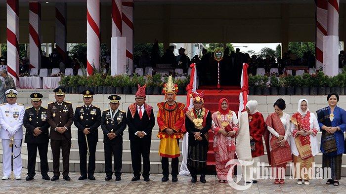 Berita Foto: Upacara HUT Kemerdekaan ke-78 RI di Sumatra Utara, Edy ...