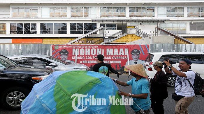 Berita Foto: Aktivis Lingkungan Gelar Aksi Hari Bumi di Kota Medan ...