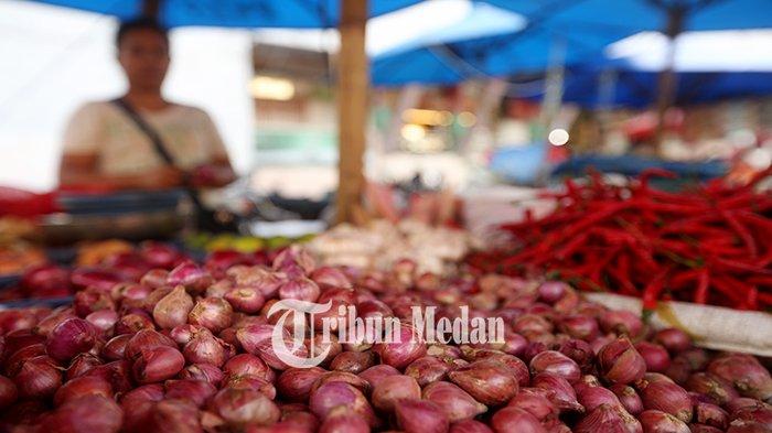 Harga Bahan Pokok di Medan, Bawang Merah Masih Tinggi Rp 56 ribu Per Kg ...