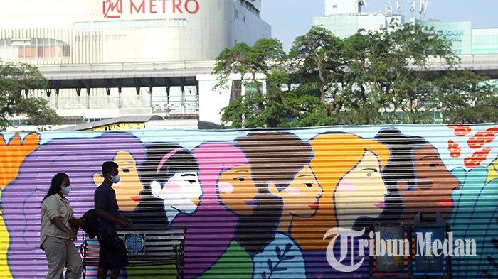 Berita Foto: Daya Tarik Seni Mural Hiasi Pagar Proyek Revitalisasi ...