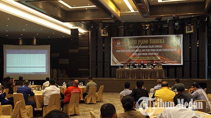 Berita Foto: Rapat Pleno KPU Medan, Penetapan Anggota DPRD Terpilih ...