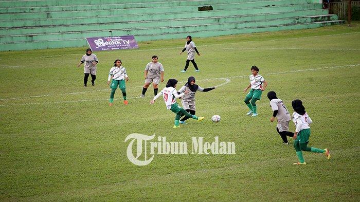 Berita Foto: Sebagai Tahap Seleksi Tim Sepak Bola Putri PON Sumut ...