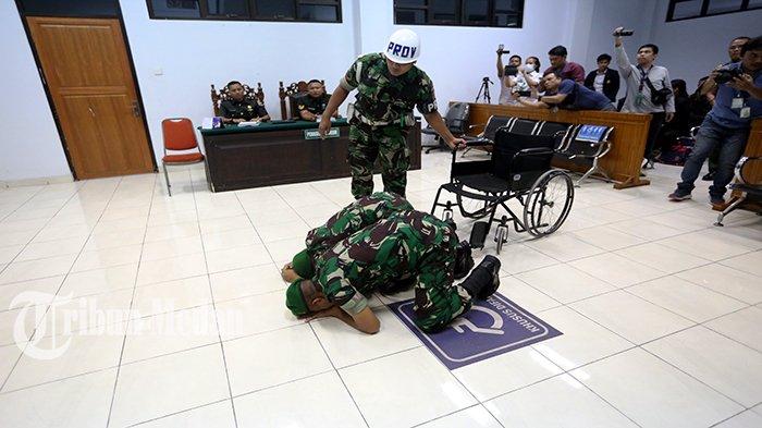 Berita Foto: Menangis dan Bersujud, Dua Oknum TNI Kurir Sabu 75 Kilogram LOLOS Dari Pidana Mati ...