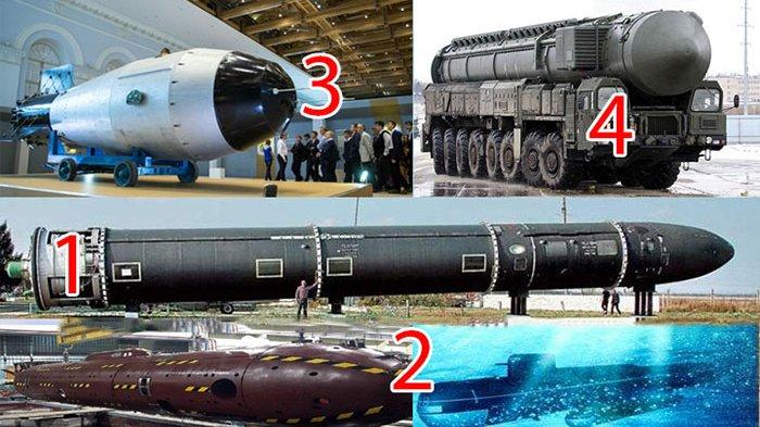 TERUNGKAP 4 Senjata Nuklir Rusia Paling Mematikan di Dunia, Satu Rudal ...