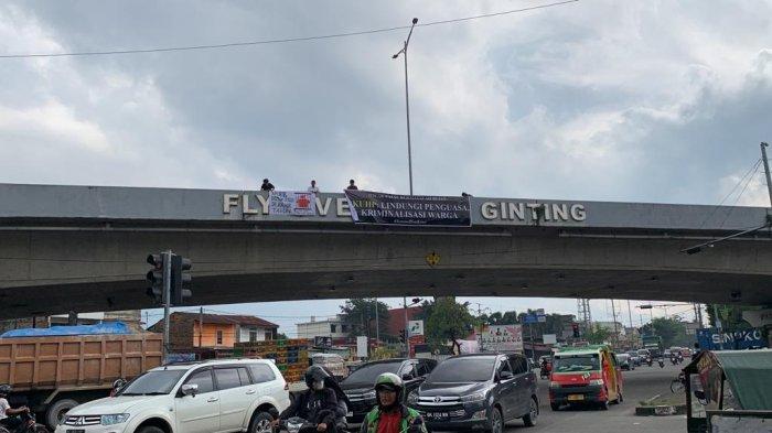 Usai Disahkan DPR, AKBAR Sumut Bentang Spanduk Berisi Penolakkan RKUHP ...