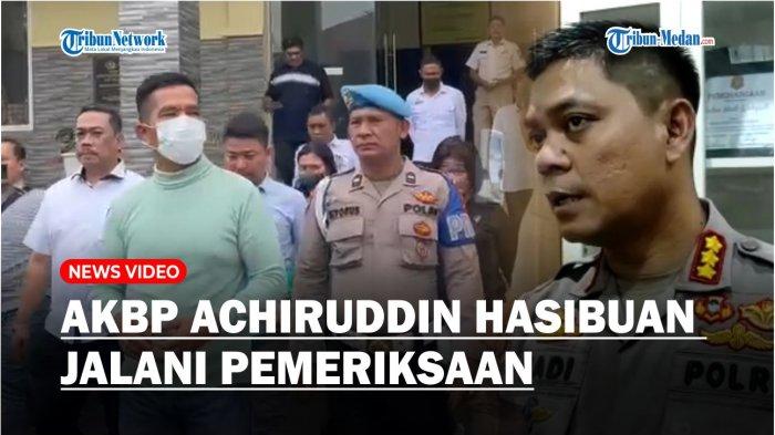Penampilan Akbp Achiruddin Hasibuan Saat Jalani Pemeriksaan Terkait