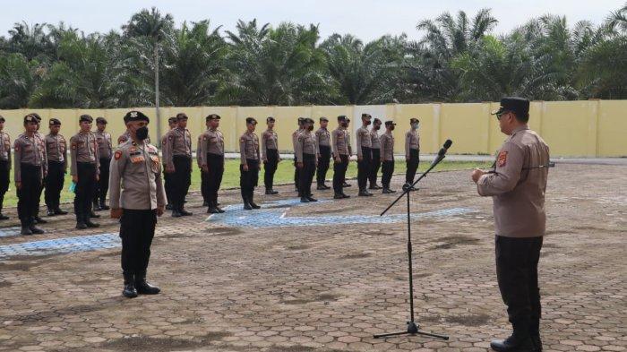 Kapolres Beri Arahan ke Para Baja saat Penempatan di Palas - Tribun-medan.com