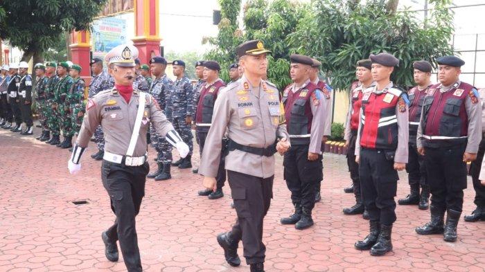 Kapolres Asahan Sampaikan Hal Ini saat Gelar Pasukan Ops Keselamatan Toba 2023 - Tribun-medan.com