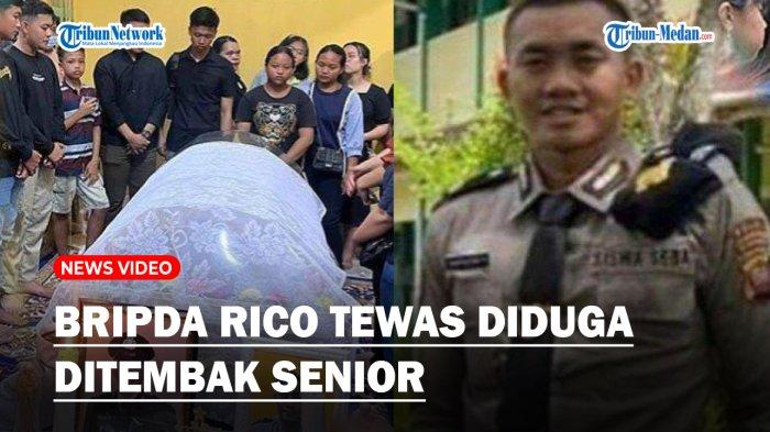ANGGOTA POLRI Bripda Rico Tewas Diduga Ditembak Senior, Orangtua Korban ...